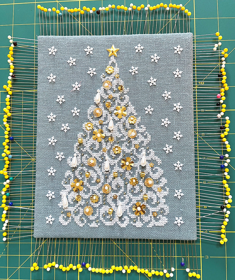 Bling Tree Three - Cross Stitch and Embroidery Kit– The Victoria Sampler