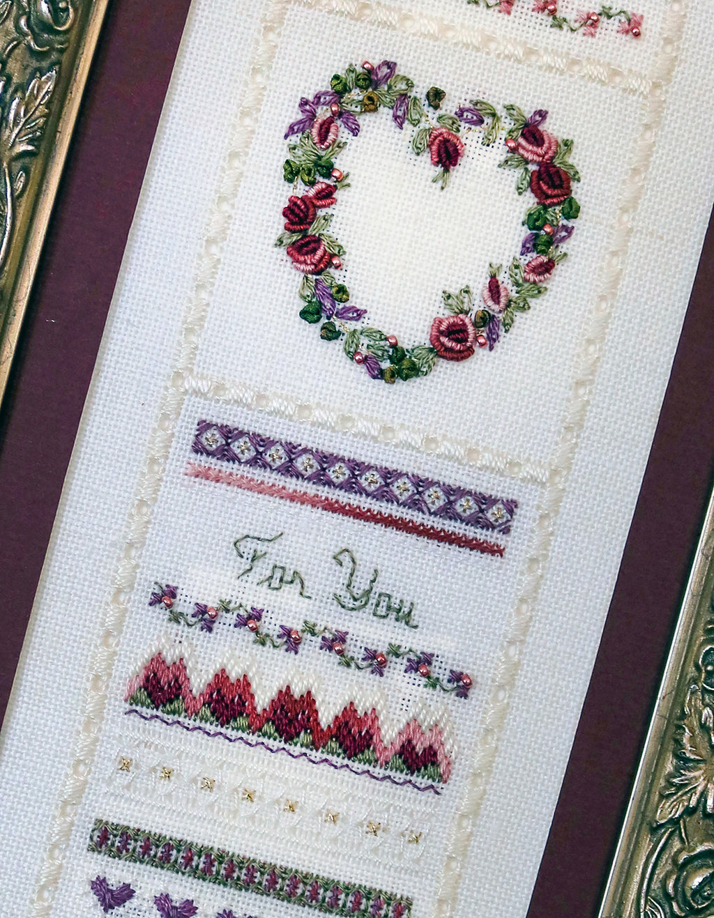 Renaissance Lace Sampler - Embroidery and Cross Stitch Pattern - PDF D ...