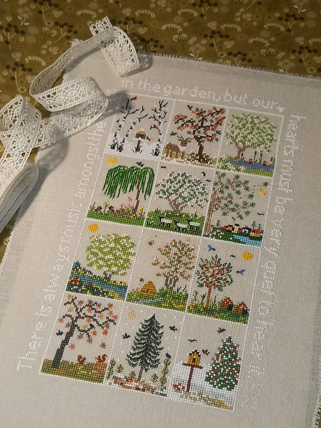 Monthly Trees - Creative Collection - Cross Stitch Pattern - PDF Downl ...
