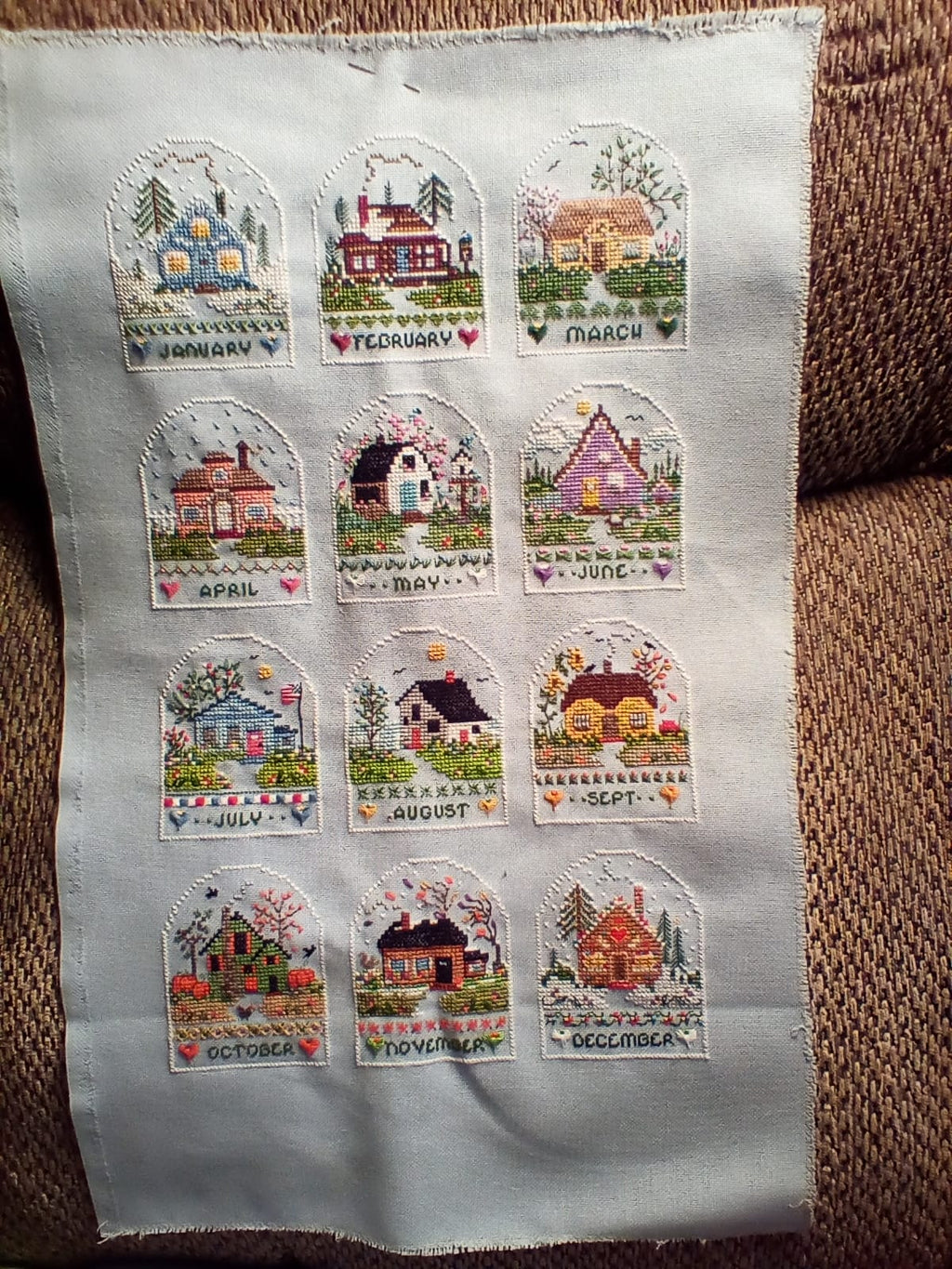 October Cottage - Creative Collection - Cross Stitch Pattern - PDF Dow ...