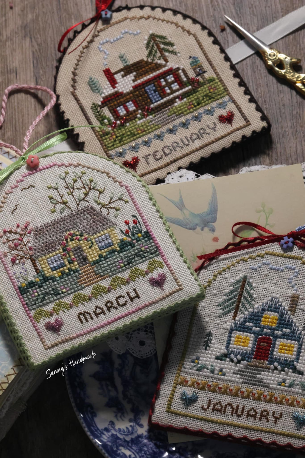 January Cottage - Creative Collection - Cross Stitch Pattern - PDF Dow ...