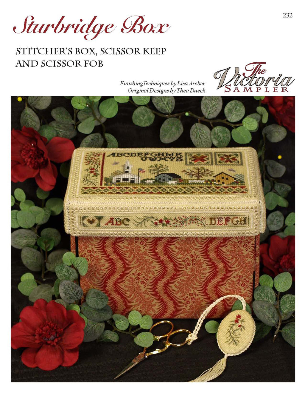 Sturbridge Box - Embroidery and Cross Stitch Pattern - PDF Download ...