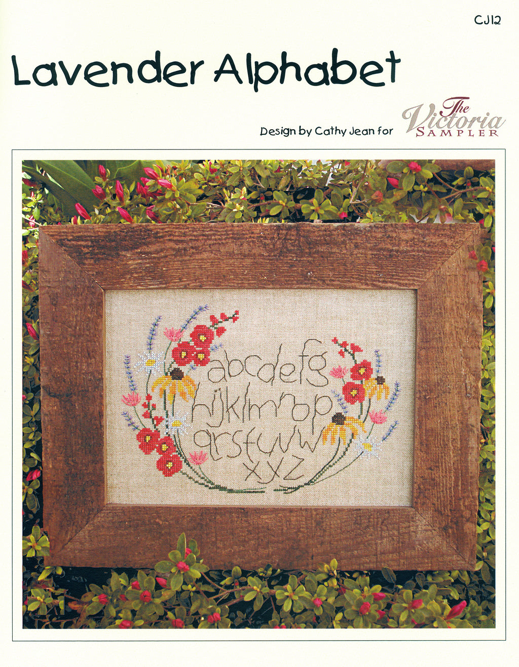 Lavender Alphabet - Counted Cross Stitch Pattern - PDF Download– The ...