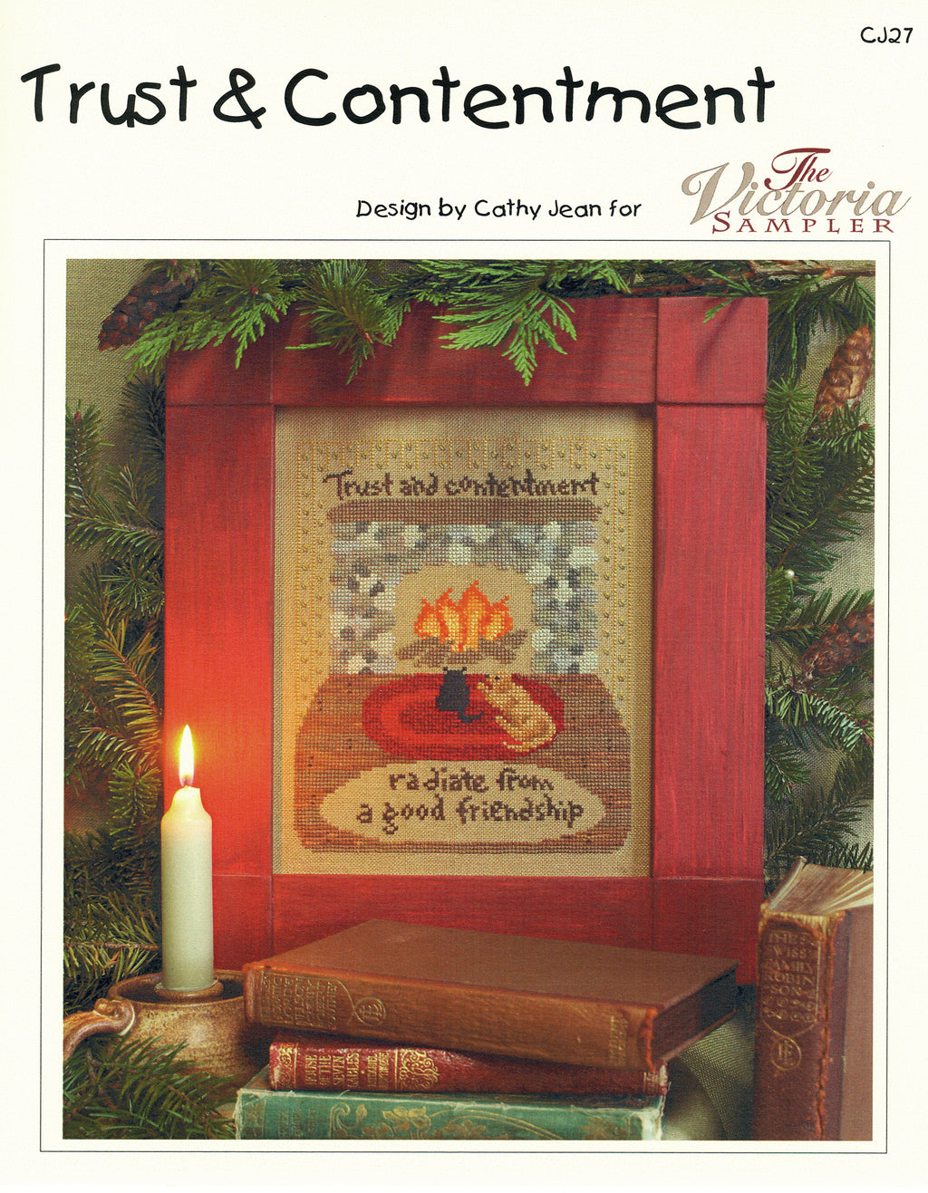 Trust and Contentment - Counted Cross Stitch Pattern - PDF Download ...